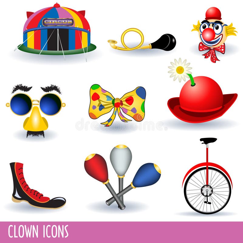 Clown Horn Stock Illustrations – 697 Clown Horn Stock Illustrations ...