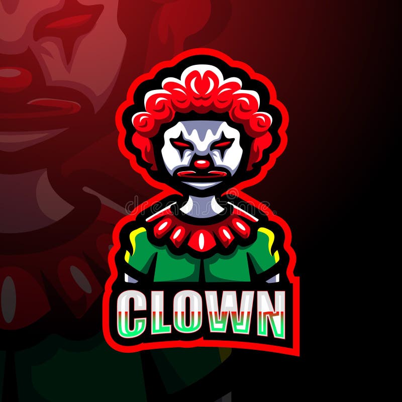 Evil Clown Logo Stock Illustrations – 322 Evil Clown Logo Stock ...