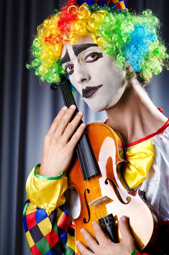 Clown playing stock photo. Image of funny, entertainment - 27512922