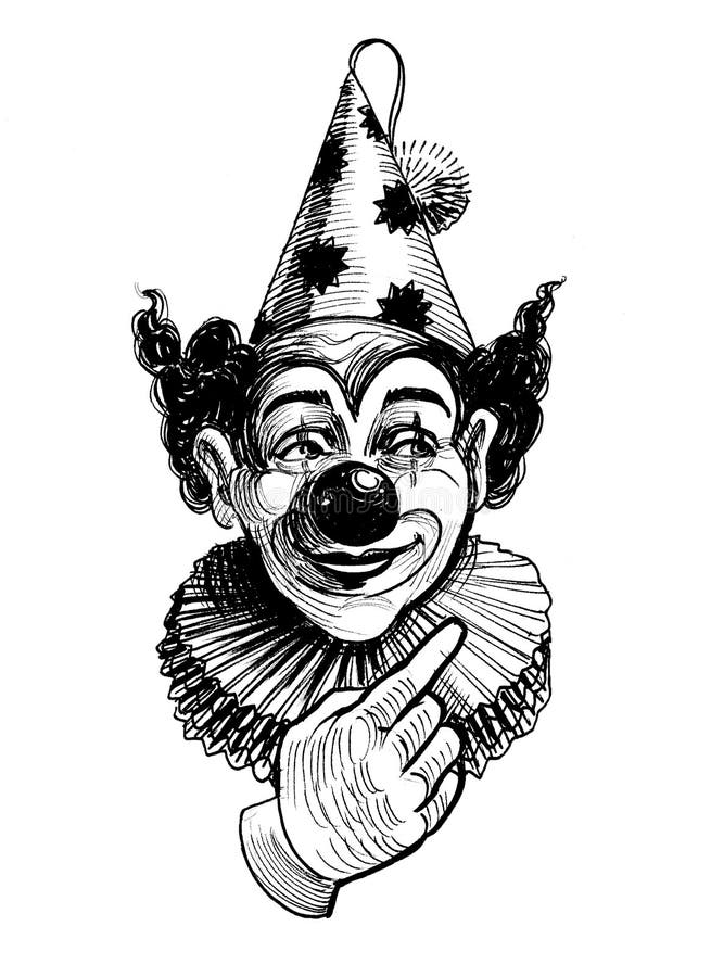 Clown Hand Finger Stock Illustrations – 129 Clown Hand Finger Stock ...