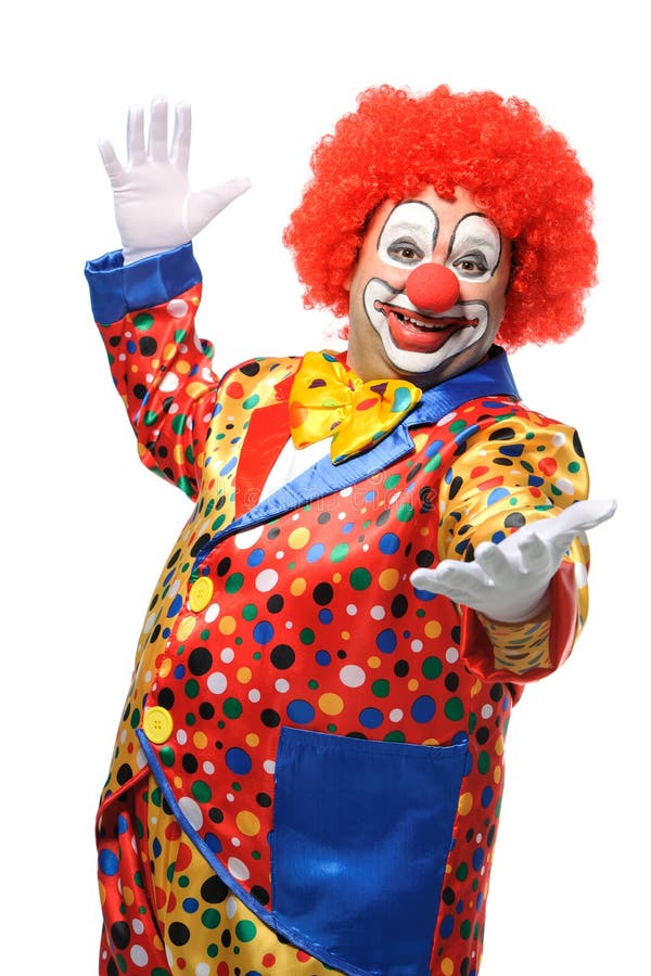 Clown stock image. Image of clown, look, comedy, humor - 49178279