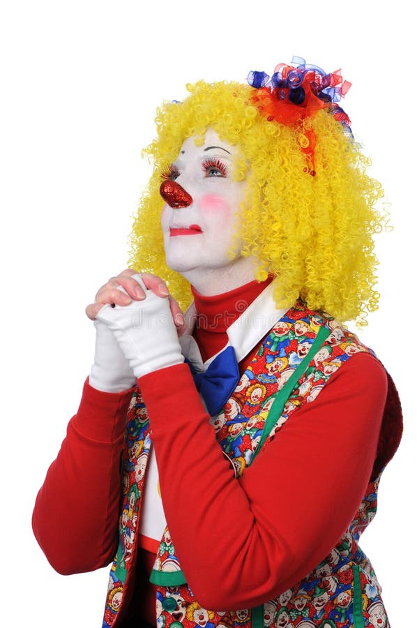 Clown - Jazz Hands stock photo. Image of portrait, person - 14956104