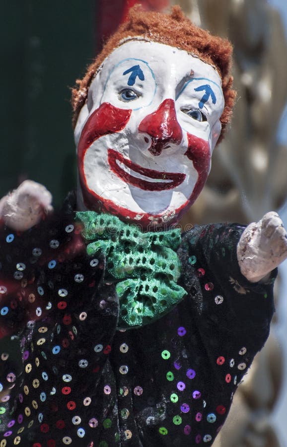 Clown Puppet stock photo. Image of joker, dramatic, sideshow - 34980040