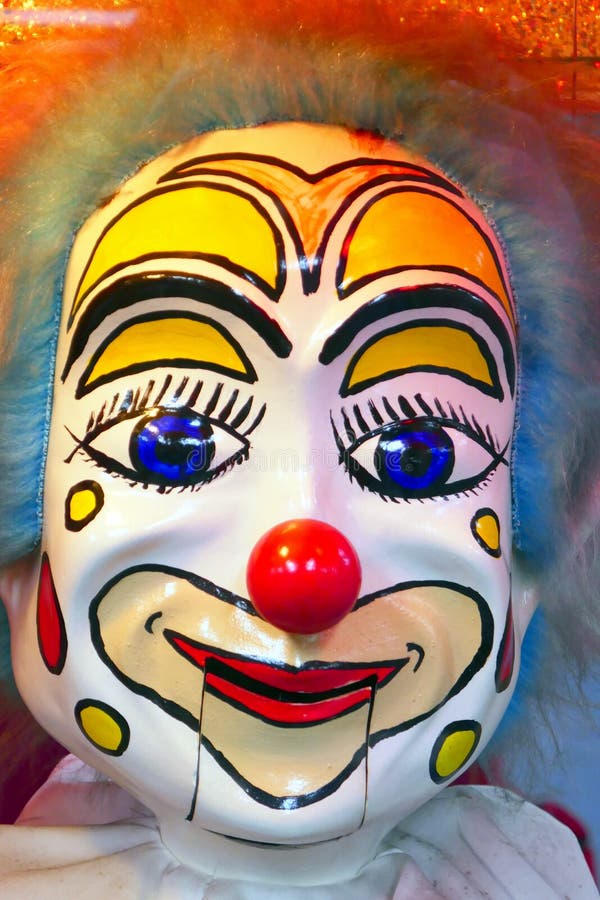 Clown puppet stock image. Image of frighton, circus, horror - 69165815