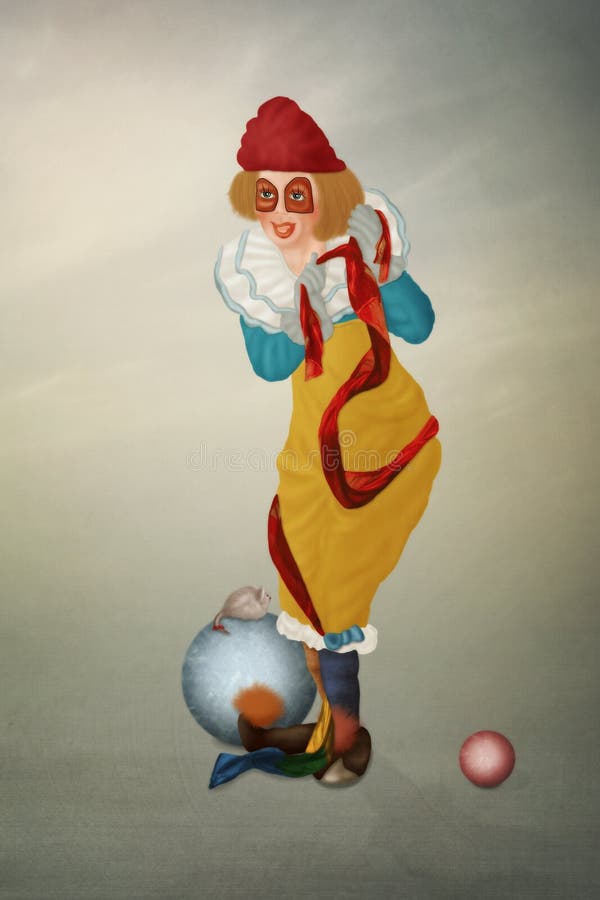 The clown stock illustration. Illustration of rodents - 45731094