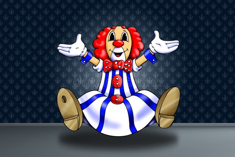 Seated Clown Stock Illustrations – 6 Seated Clown Stock Illustrations ...