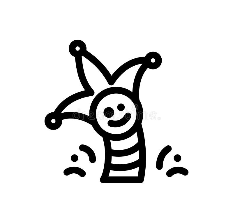 Spring Clown stock illustration. Illustration of outside - 26266534