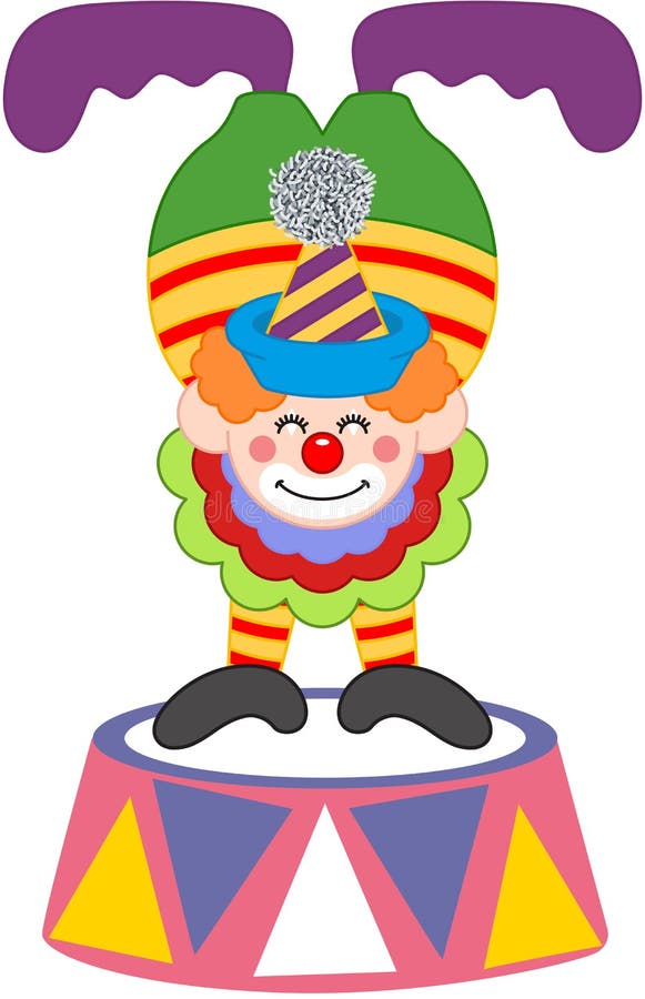 Circus platform stock illustration. Illustration of clown - 58484267