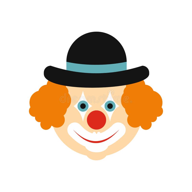Clownpictogram, Pictogrambeeldverhaal Vector Illustratie - Illustration ...