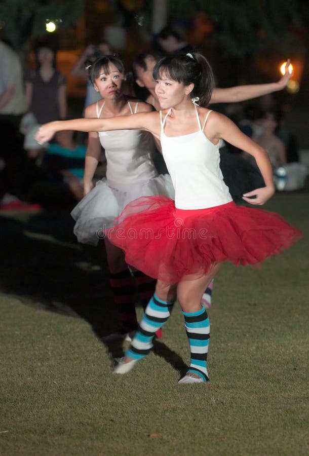 Clowning Ballet Dancers editorial photo. Image of ballet - 9872741