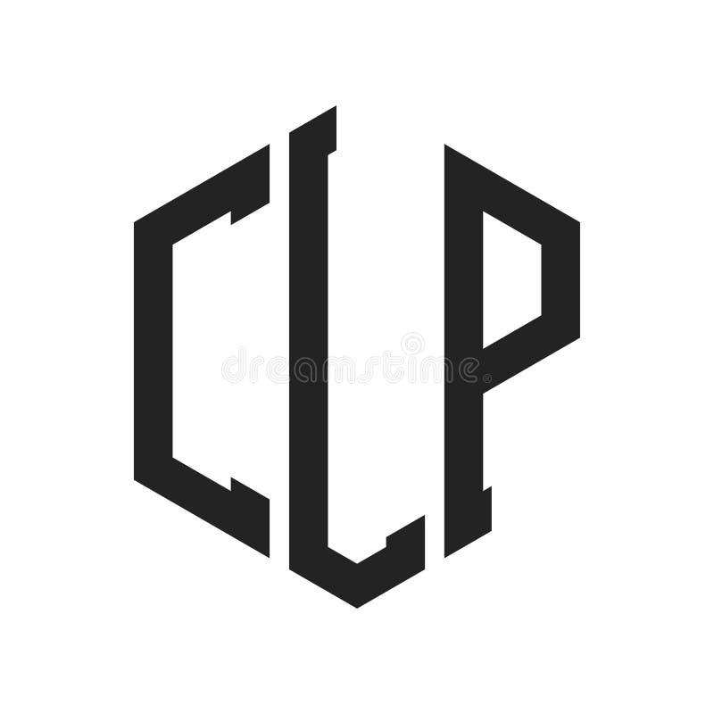CLP Logo Design. Initial Letter CLP Monogram Logo Using Hexagon Shape ...