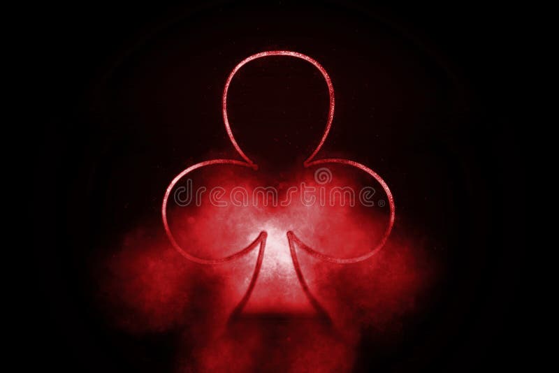 Club Card Symbol, Playing Cards Symbol Stock Image - Image of game ...