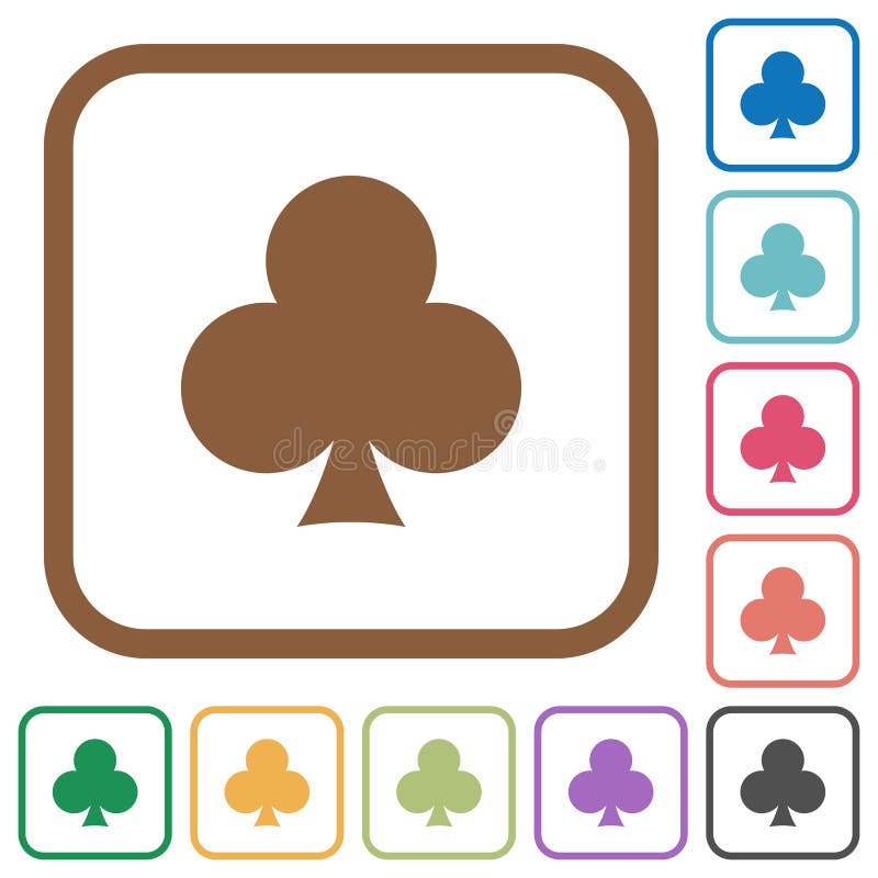 Club Card Symbol Stock Illustrations – 35,004 Club Card Symbol Stock ...