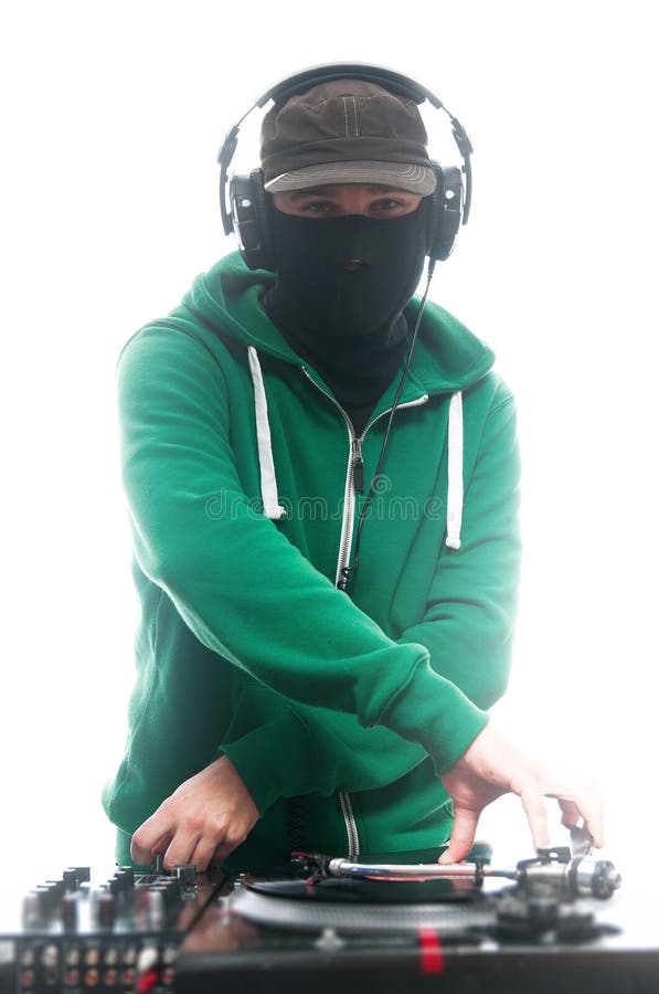 Club DJ stock photo. Image of break, headphone, hiphop - 30672940