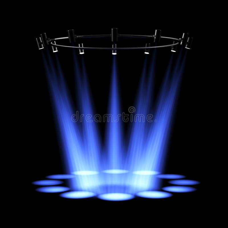 Club light stock illustration. Illustration of scene - 27689172