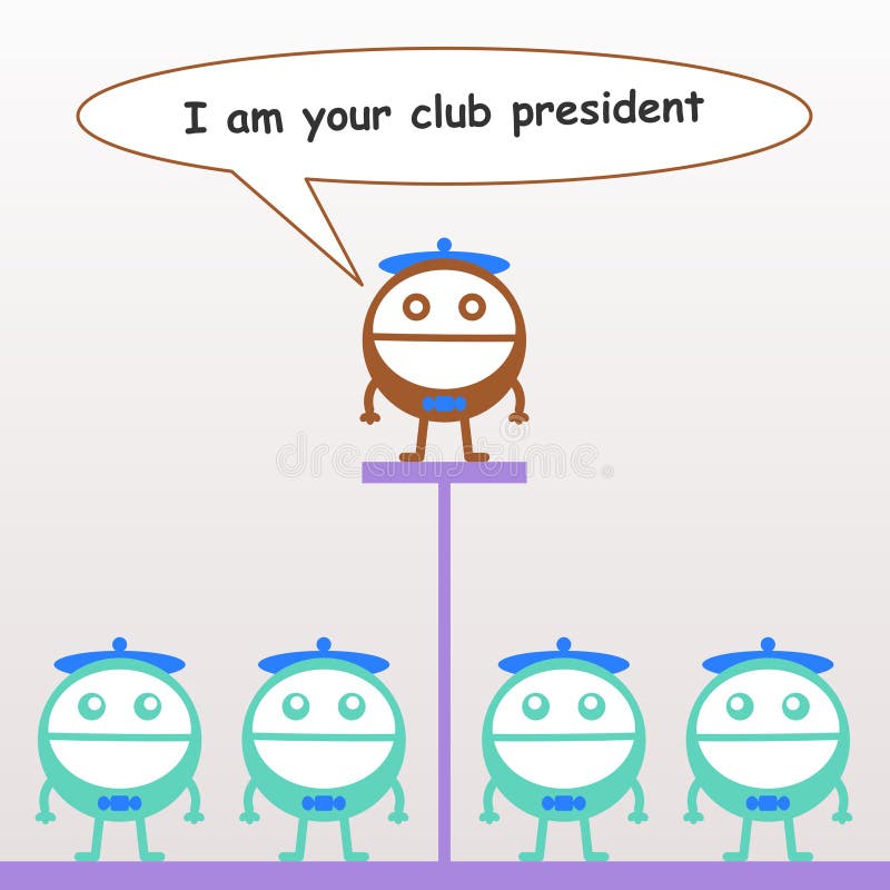 Club President Stock Illustrations – 168 Club President Stock ...