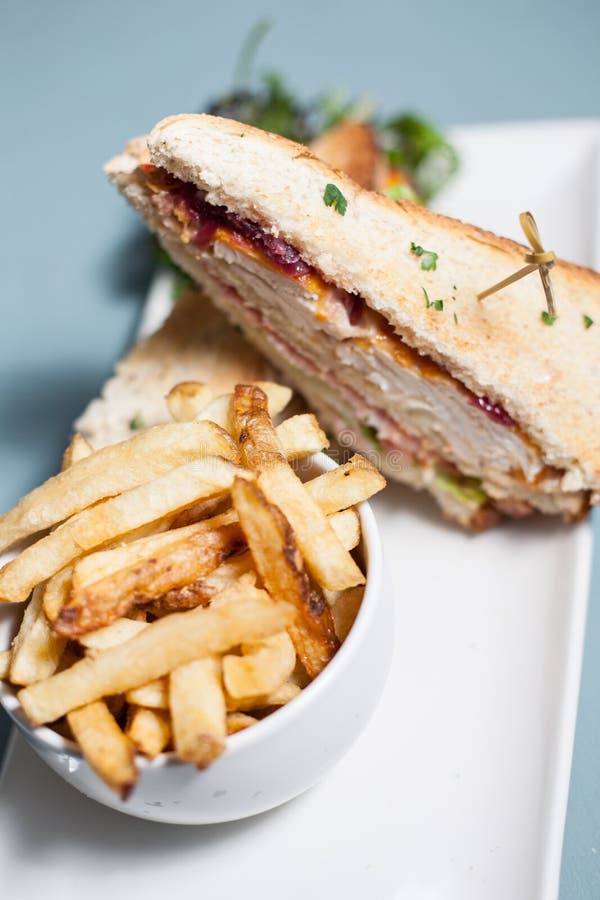 Club Sandwich stock photo. Image of slice, club, lunch - 49971930