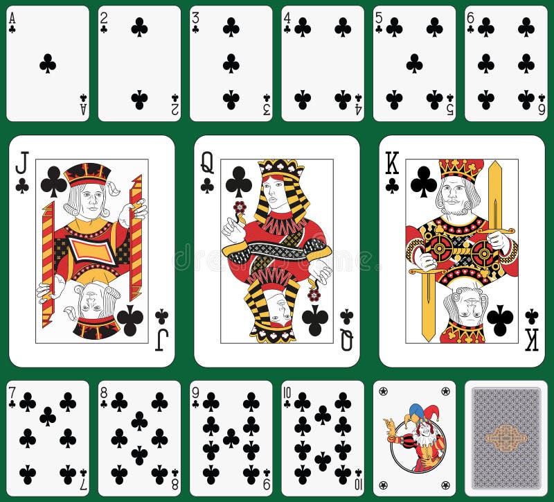 Club suit stock vector. Illustration of flush, blackjack - 38747842