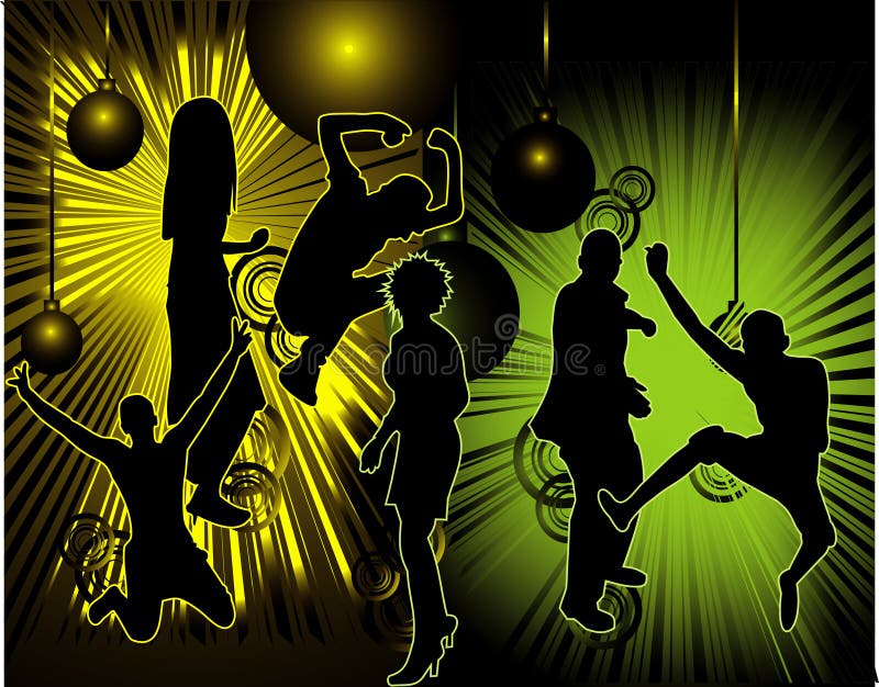 Club vector composition stock vector. Illustration of active - 4922996