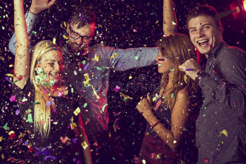 Clubbing stock image. Image of flirting, attractive, happy - 62470031