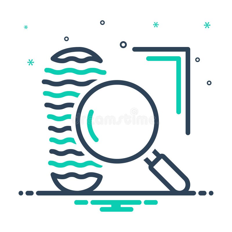 Evidence Proof Background Concept Glowing Stock Illustration ...