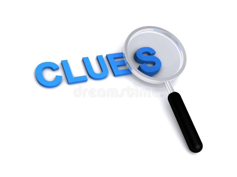 Magnifying Glass Clues Stock Illustrations – 794 Magnifying Glass Clues ...