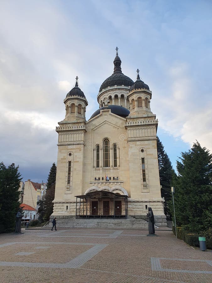Cluj city center editorial stock image. Image of facade - 209792509