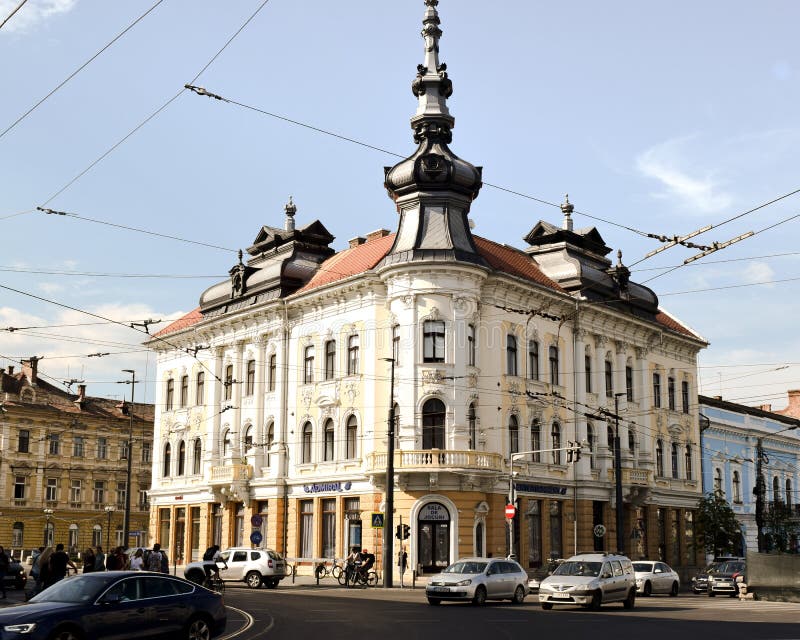 Cluj Napoca Arhitecture in Romania Editorial Image - Image of napoca ...