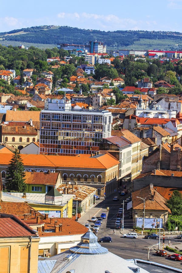 Cluj-Napoca city editorial stock photo. Image of cathedral - 32550353