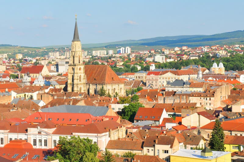Cluj Napoca, Romania stock image. Image of klausenburg - 58386509