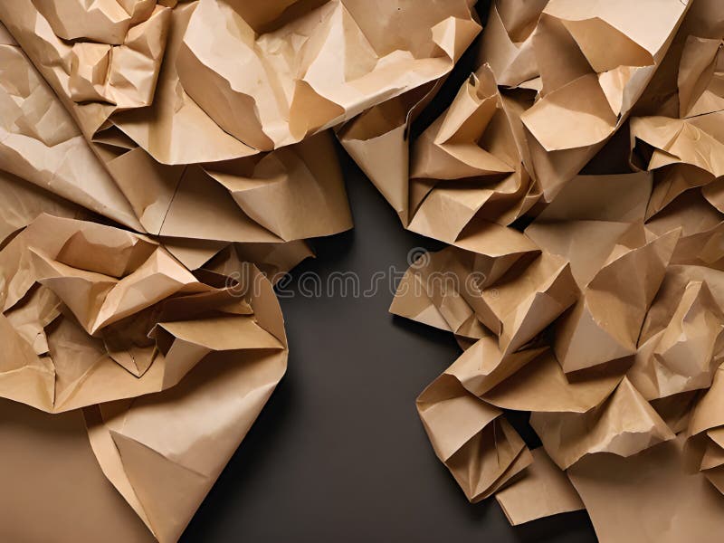 Clumped Brown Paper Texture Background Stock Illustration ...