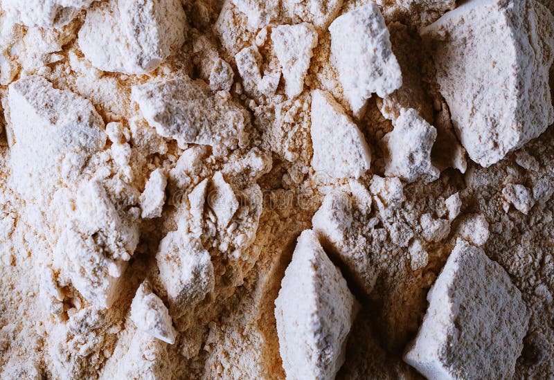 Clumps of powder stock image. Image of sweet, texture - 138381755
