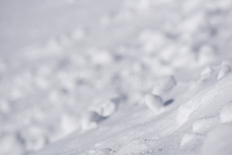 Clumps of Snow after Clearing the Footpath Stock Photo - Image of ...