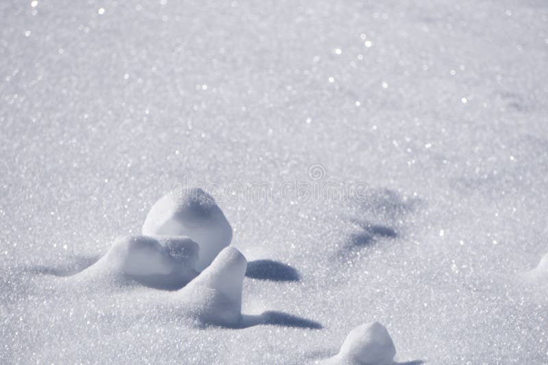 Clumps of snow, winter stock image. Image of snowy, snowbound - 62639857