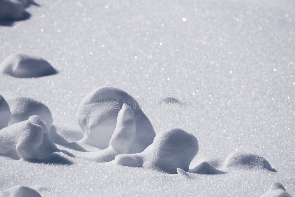 Clumps of snow, winter stock image. Image of season, backdrop - 60458379