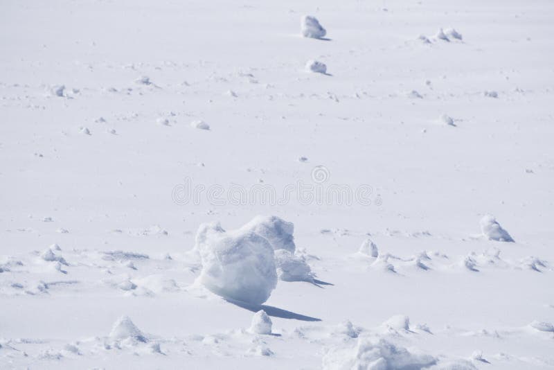 Clumps of snow, winter stock image. Image of closeup - 52611755