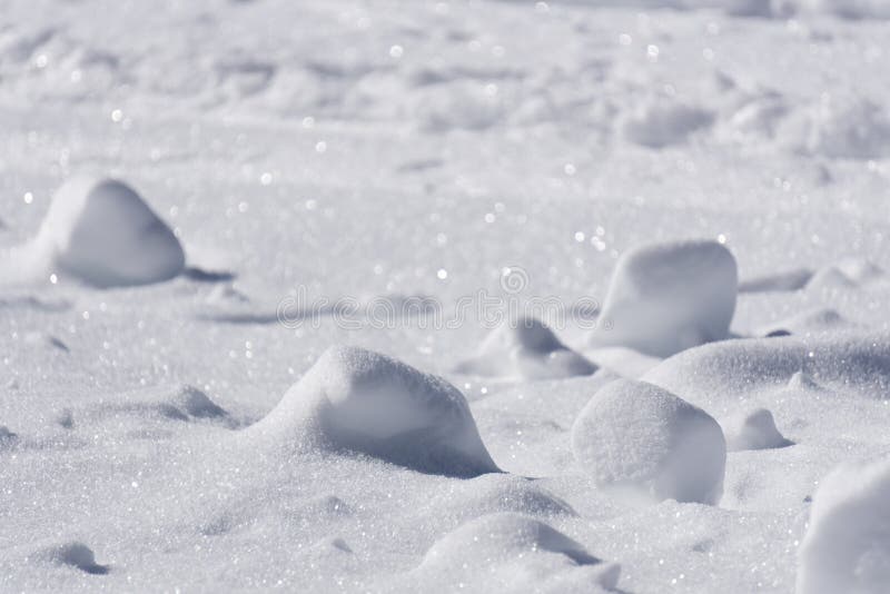 Clumps of Snow after Clearing the Footpath Stock Photo - Image of ...