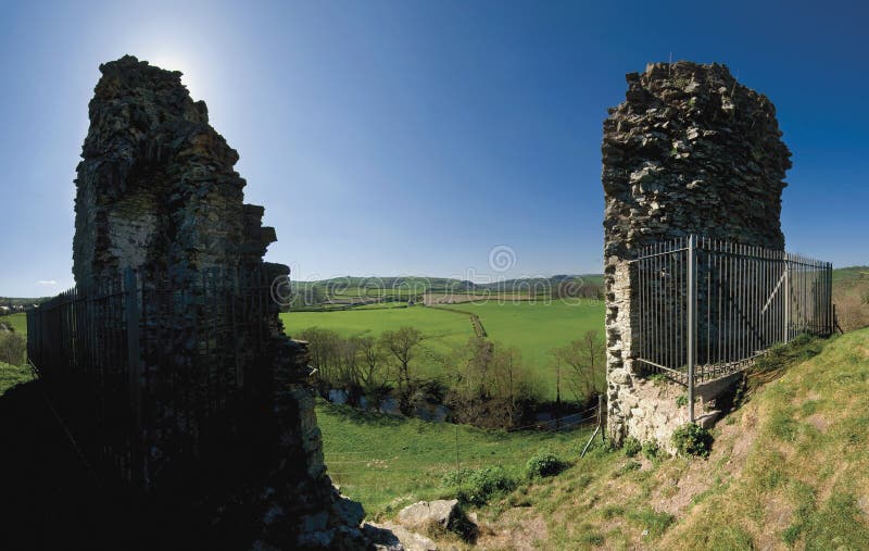 Clun valley stock image. Image of rural, scenery, clun - 4230325