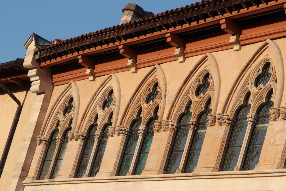 Cluny Abbey Romanesque Architecture Imagem de Stock - Imagem de turismo ...