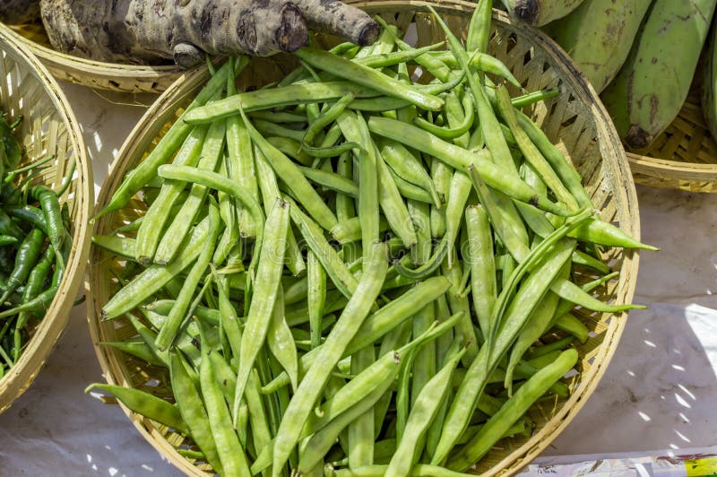 Cluster beans stock photo. Image of cooking, vitamin - 74080878
