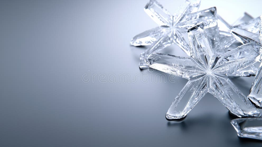 A Cluster of Clear, Faceted Crystals Arranged in a Starburst Pattern ...