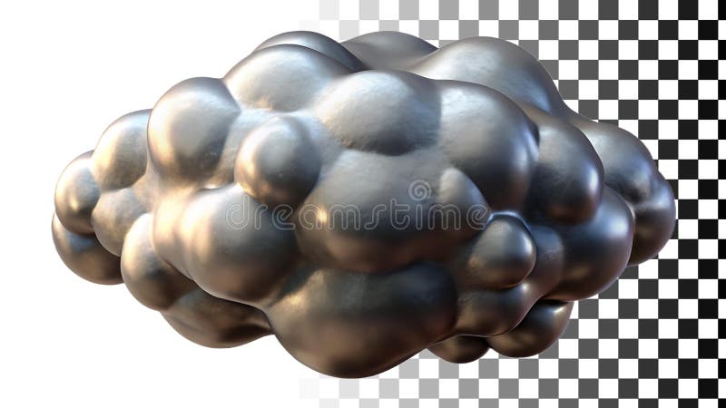 Cluster Dark Grey Metallic Clouds Rocks Abstract Texture Formation Png ...