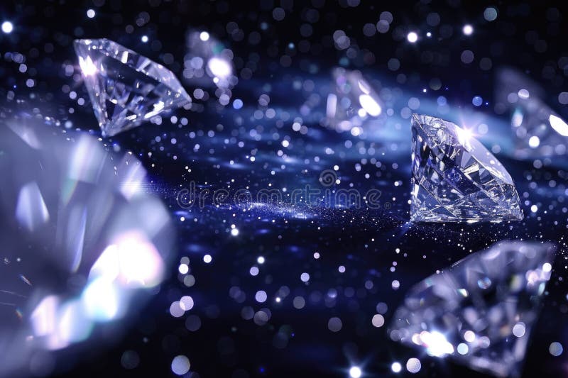 A Cluster of Diamonds Suspended in the Air, No Strings or Attachments ...