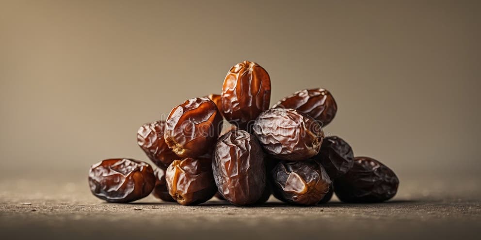 Cluster of Dried Dates with Rich Texture Stock Image - Image of texture ...