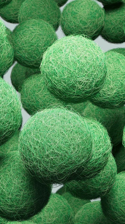 Clustered Green Spheres Stock Illustrations – 139 Clustered Green ...