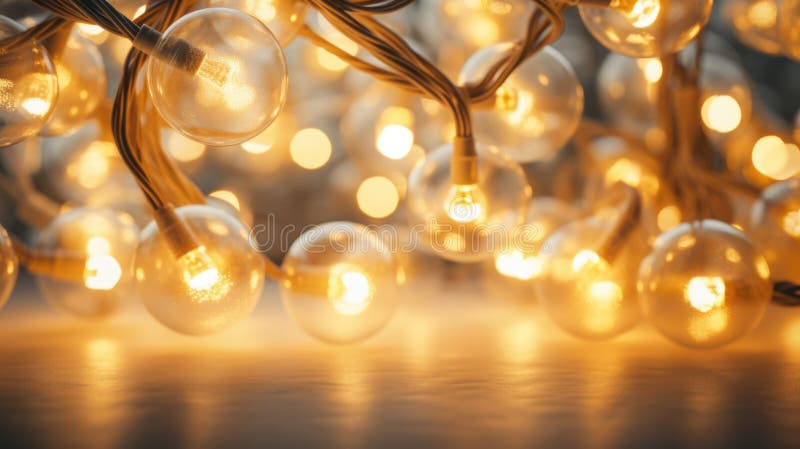 A Cluster of Lights Arranged on a Table. Perfect for Adding a Touch of ...