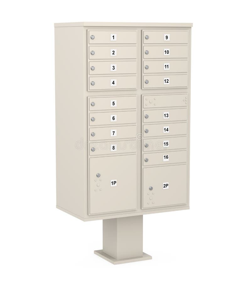 Pillar Mailbox Stock Illustrations – 405 Pillar Mailbox Stock ...