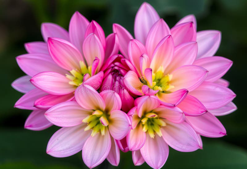 A Cluster of Petals Forming a Heart Shape Stock Photo - Image of ...