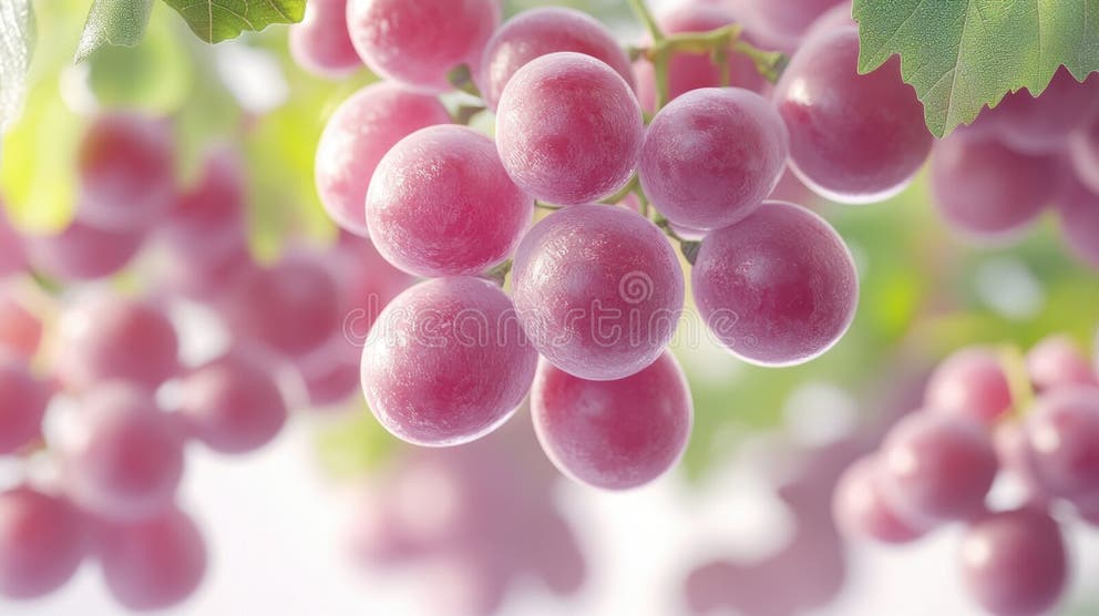 Red Grapes Tree stock image. Image of rustic, farming - 376088575
