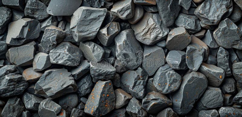Cluster of Rocks in Alignment Stock Photo - Image of boulders ...